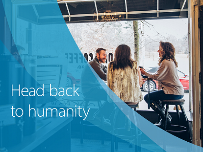 In an overwhelming age, head back to humanity